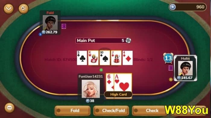 Basic poker rules and how to play + Easy poker online at W88