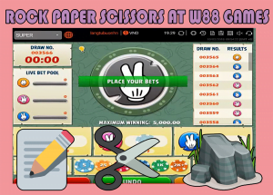 Get Your Game on with W88 Games’ Rock, Paper, Scissors