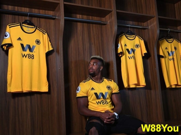 W88 Wolves Official Shirt Sponsorship for EPL Season 2018-19