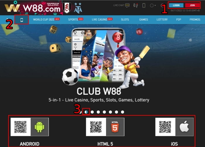 Club W88 App Download – Best Place for Online Casino Players