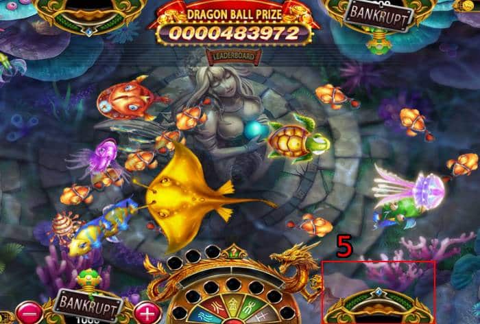 How to play Dragon Ball fishing real money game online at W88