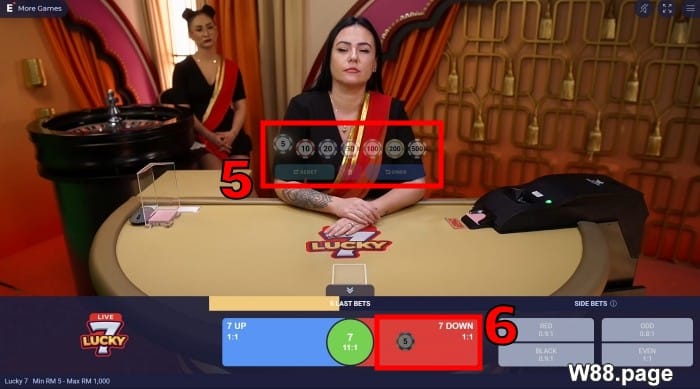 How to play 7 Up 7 Down card game in 3 simple steps at W88